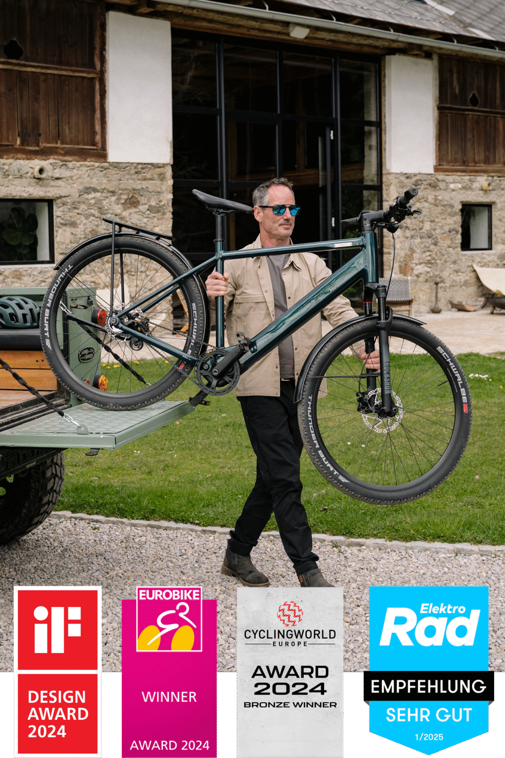 Skye Tour | The fully equipped e-bike for tours below 20 kg | Coboc